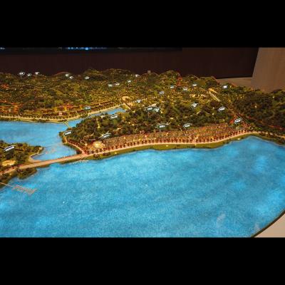 Chine Modèles de terrain - Groupe Runda 1/500 + 1/3000 Modèle de ville de Ganzhou Nanhu à vendre