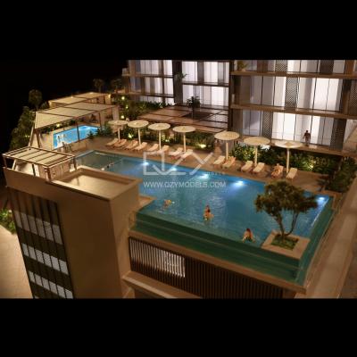 China 1/100 Abu Dhabi Reem 34 Apartment Model for sale