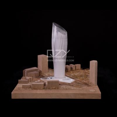 China 1/100 Berhan Bank Office Building Model for sale