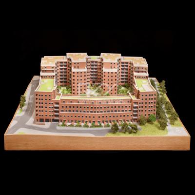 China 1:150 El modelo en miniatura del edificio de las páginas de Wembley con iluminación en venta