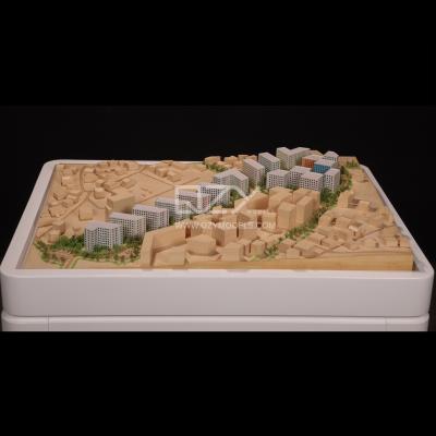 China 1:500 Scale Maple Wood Architectural Scale Model with 25-Day Lead Time for Urban Design Visualization for sale