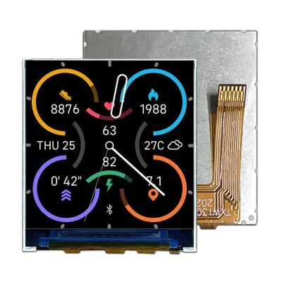 China Small-Sized Square LCD Display Screen 1.3-inch 240 * 240IPS High Definition High Brightness 450cd/m2 3.2V Backlight Voltage for sale