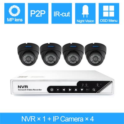 Cina Mini disco rigido del registratore 1TB della rete del corredo H.264 POE del pannello di tocco 720P P2P NVR in vendita