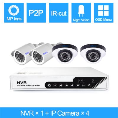 Cina supporto in tempo reale P2P, PNP, SEME, moto Deteceting del corredo H.264 HDMI di 12V2A NVR in vendita