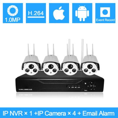 Cina Corredo Digital della rete wireless NVR con 4 playback di CH 720P in vendita