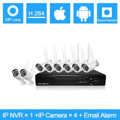 Cina router del corredo 5.8G WIFI di 8CH 1.3MP NVR con due antenne senza fili in vendita
