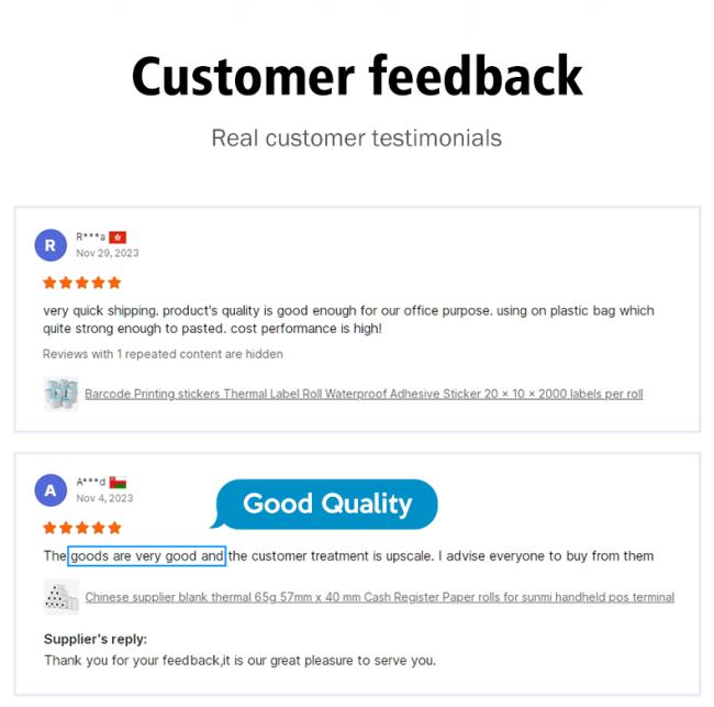 Company quality control process