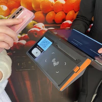 China LCD Touch Screen POS System 6400mAh Battery POS Terminal System 11 Inch for sale