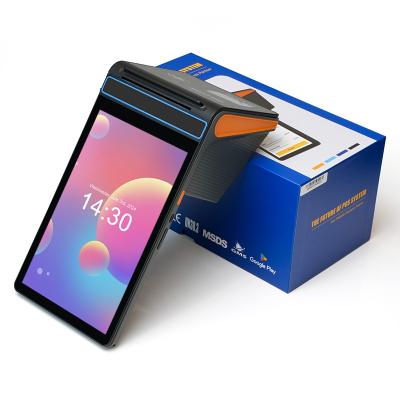 Cina Tablet Android POS da 8 pollici con scanner 2D e stampante da 58 mm in vendita