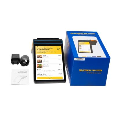 Cina Terminale POS Android da 8 pollici con scanner 2D e stampante da 58 mm in vendita