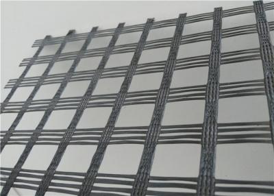 Chine Fibre de verre à haute résistance Geogrid de la largeur 6m d'amélioration de route à vendre