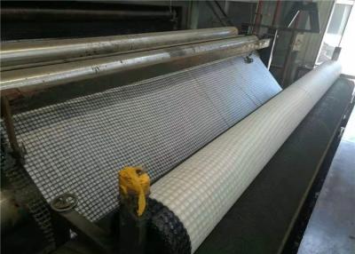 Chine Fibre de verre de haute résistance 100m Geogrid pour la construction de routes à vendre