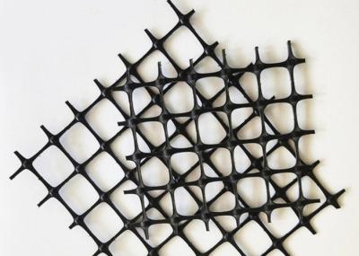 Κίνα Οδική ενίσχυση Geogrid 40/40kn πολυπροπυλενίου χρώματος μαύρη διαξωνική προς πώληση