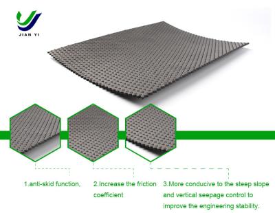 Anti Skid HDPE Textured Geomembrane Customized For Pond Liners