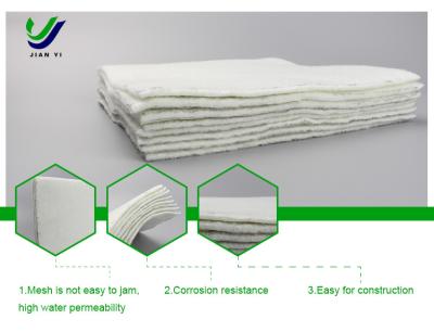Staple Geotextile Filter Cloth For Landfills And Waste Management