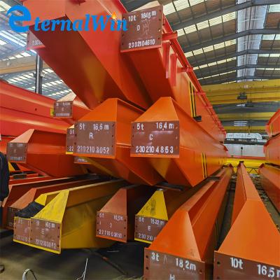 Chine 15 Ton Overhead Crane Machine In Customized Color With Lift Height Customized à vendre