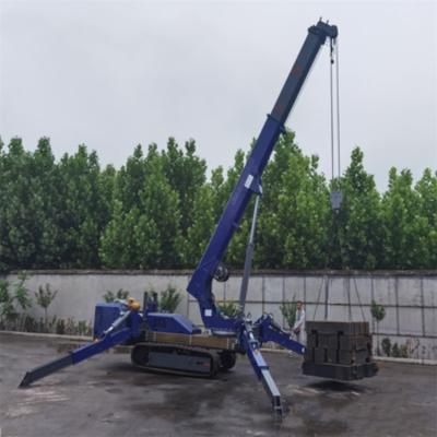 Κίνα Hydraulic Remote Control Diesel Electric Power Spider Crawler Crane 5ton 8ton προς πώληση