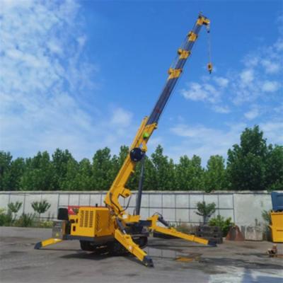 Κίνα Hydraulic Remote Control Diesel Electric Power Spider Crawler Crane 5ton 8ton προς πώληση