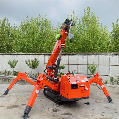 Κίνα CE Telescopic Boom Spider Crane 2 Ton Mini Crawler Crane προς πώληση