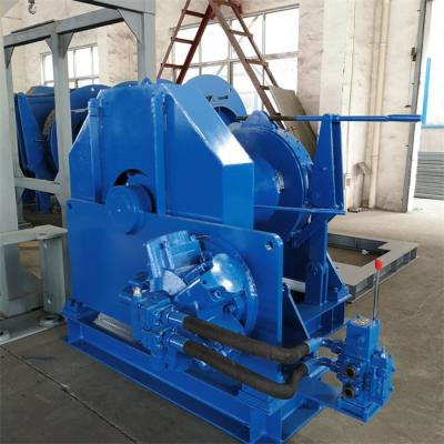 Cina Applicazioni pesanti verricello idraulico marino con freno automatico e arresto di emergenza in vendita