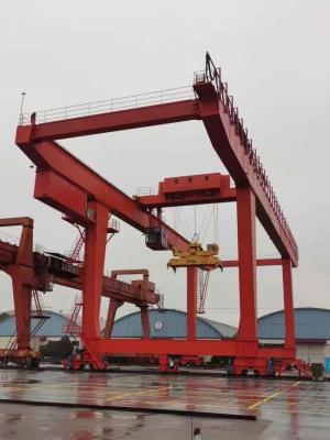 Κίνα Outdoor Rail Mounted Gantry Crane Electric Hoist Container Lifting 40 Ton 50 Ton προς πώληση