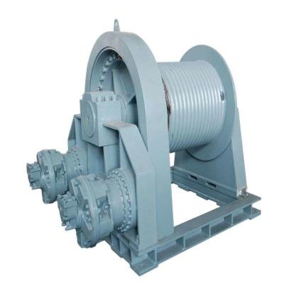 Chine 1-75ton Diesel Powered Hydraulic Boat Winch Mooring Winch In Ship à vendre