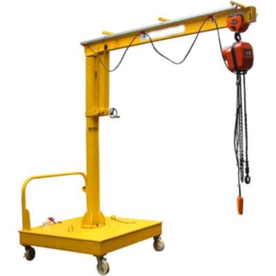 Chine 360 Degree Rotatable Lifting Jib Industrial Wall Mounted Column Crane 5t à vendre