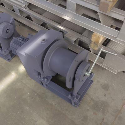 Chine NK Approved 20KN Accommodation Ladder Winch Electric Winch For Marine Ships à vendre