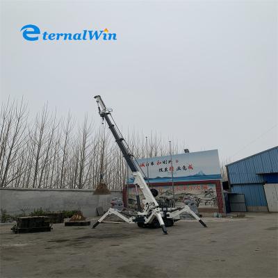 중국 Electric And Diesel Power 5 Ton Spider Crane With 12 Ton Lifting Capacity 판매용