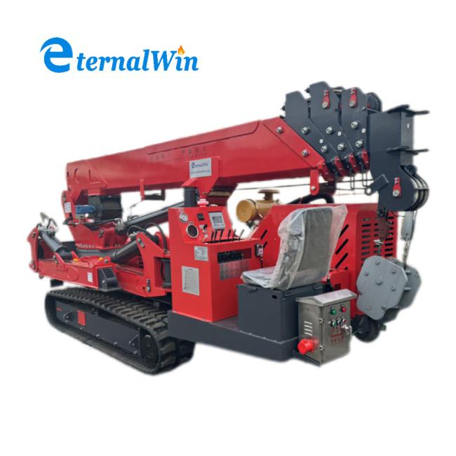 Eternalwin Spider Crawler Crane in operation