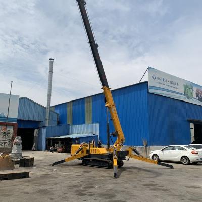 중국 맞춤형 스파이더 크레인 리프팅 머신 3000kg 용량 효율적인 운영 판매용