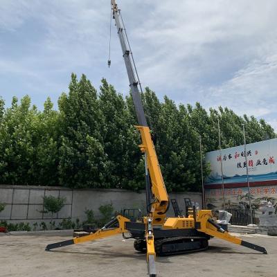 중국 맞춤형 스파이더 크레인 리프팅 머신 3000kg 용량 효율적인 운영 판매용
