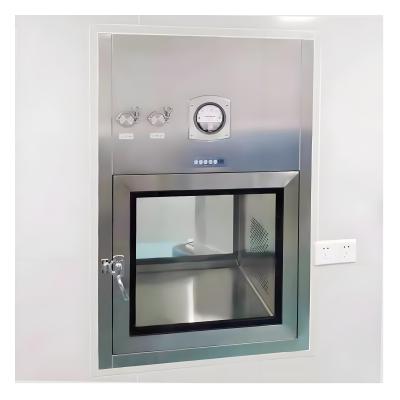 China GMP Electronic Dynamic Pass Box In Pharma For Interlocking Transfer Window 600mm for sale