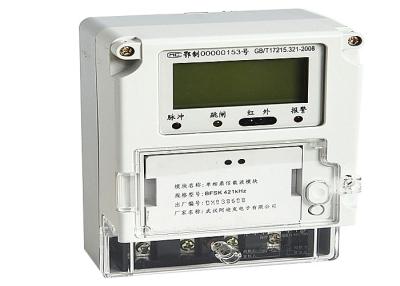 Cina Contatori elettrici astuti di monofase per la misura attiva di energia con il modulo di GPRS in vendita