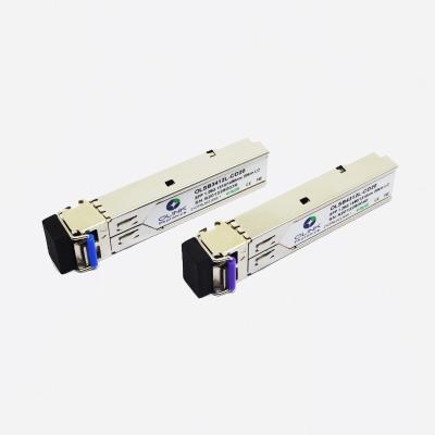 Cina 1490nm/1310nm 1000BASE-BX-D, modulo del ricetrasmettitore di 20km BiDi LC SMF SFP in vendita