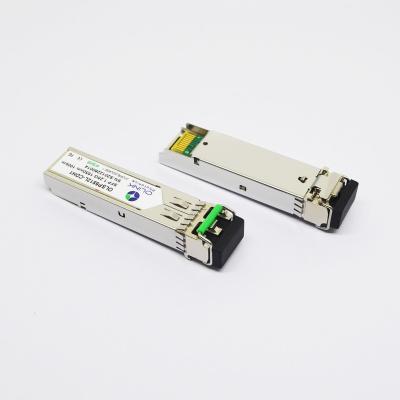 中国 1550nm 100km SFPの単一モードのトランシーバー1.25Gギガビットのイーサネット 販売のため
