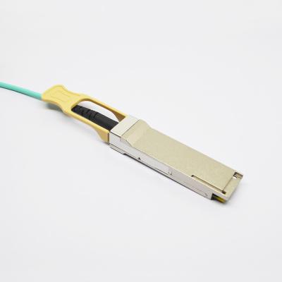 Cina connettore caldo ottico attivo dei cavi AOC Plugable 38pin di 56G QSFP+ in vendita