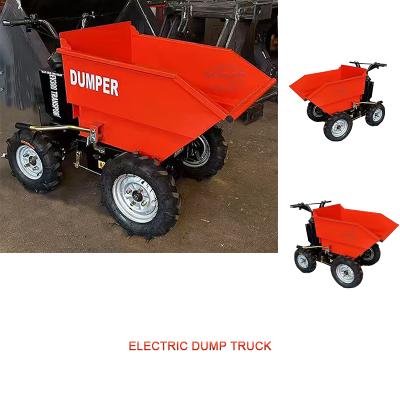 China Load Capacity Of 300 Kg 700W Electric Mini Dumper Manual Lifting for sale