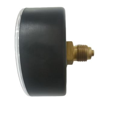 Κίνα 2,5 ίντσα 63mm 230 PSI ξεραίνει το μαύρο 1/4 BSP ακτινωτό μετρητή πίεσης μετρητών πίεσης προς πώληση