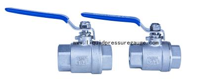 Κίνα 1000 PSI 2 πολλαπλή βαλβίδα οργάνων σφαιρών PC με τη λαβή 3/4 Bule NPT θηλυκό στο θηλυκό προς πώληση