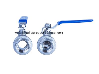 Κίνα 1000 PSI 2 πολλαπλή βαλβίδα οργάνων σφαιρών PC με τη λαβή 3/4 Bule NPT θηλυκό στο θηλυκό προς πώληση