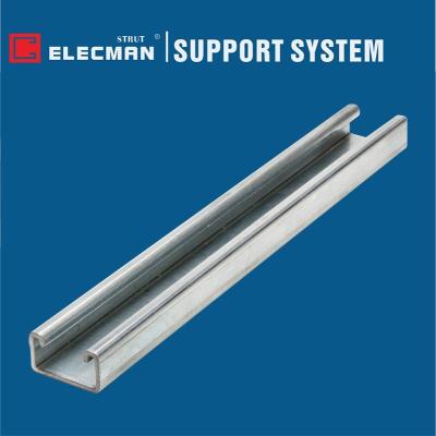 Cina Sistemi d'acciaio galvanizzato elettrico 41 x 22 di Manica del puntone di GI in vendita