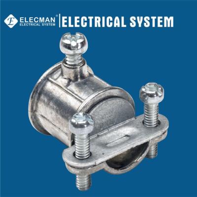 Cina Zinchi il tipo accoppiamenti del morsetto del condotto di EMT To Flexible Metal di combinazione in vendita