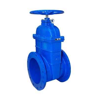 China Drain Valves Mechanical Gate Valve 4 Inches Cast Iron Gateknife Gate Valve for sale