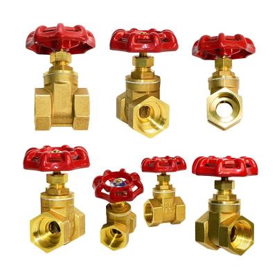 China Factory Price 2 Inch Water Gate Valves Brass Hydraulic Gate Valve for sale