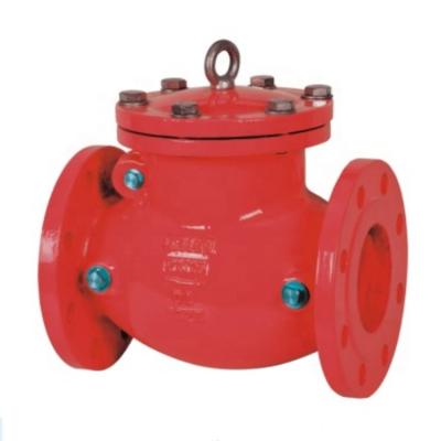 China Flange End Fire Fighting Swing Check Valve for sale