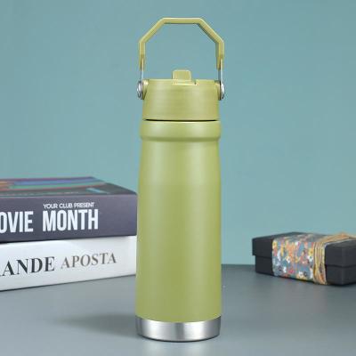 Chine 304 en acier inoxydable à double paroi de sublimation Logo bouteille boissons avec poignée Pour les voyages d'affaires de l'eau à vendre