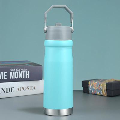 Chine 304 en acier inoxydable à double paroi de sublimation Logo bouteille boissons avec poignée Pour les voyages d'affaires de l'eau à vendre