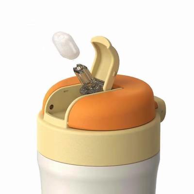 Chine 380 ml Capacité Vacuum Bouteille de voyage en acier inoxydable à aspiration isolée non-déversement à vendre