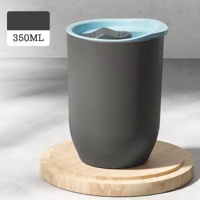 중국 여행 기회 12oz AS 플라스틱 다채로운 와인 텀블러 뚜?? 과 현대 디자인 친환경 판매용